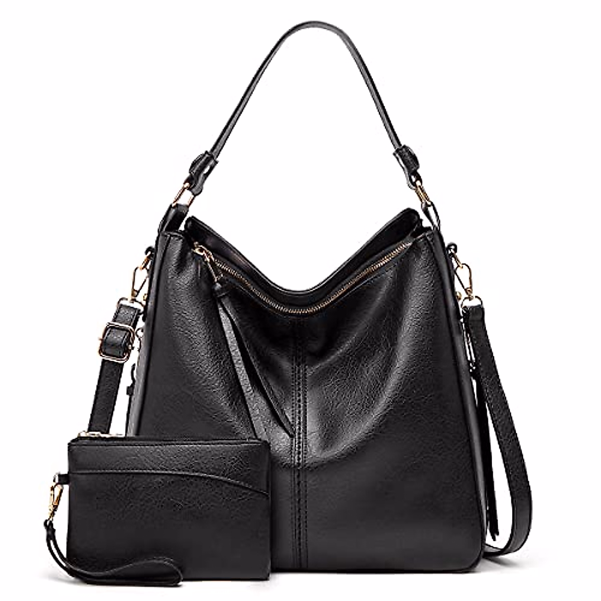 VODIU Tote Bag for Women PU Leather Shoulder Bags Crossbody Hobo Bag Large Purse and Handbags with Adjustable Shoulder Strap