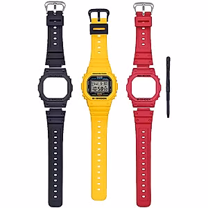 CASIO G-Shock DWE-5600R-9JR [DW-5600 Revival Color Bezel Band Set] Watch Shipped from Japan