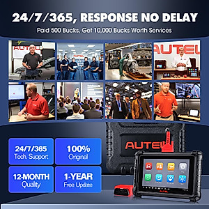 Autel MaxiCheck MX900: Same as MK900, 2024 Bidirectional Scan Tool, 3000+ Active Test, Up of MK808BT MK808S MX808S MS906, 40+ Reset, CAN-FD/DoIP, Scan VIN/License