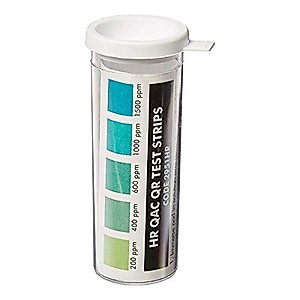 Lamotte 2951HR QAC High Range Test Strips, 50/Vial (Pack of 50)