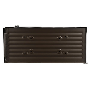 Architectural Mailboxes Northpointe Galvanized Steel Post Mount Mailbox, Compatibility Code C, NM160VAM, Venetian Bronze, Large Capacity