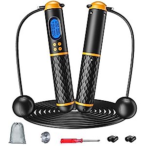 Smart Jump Rope, Multifun Speed Skipping Rope with Calorie Counter