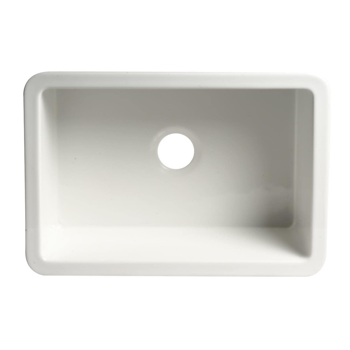 ALFI brand ABF2718UD-W Kitchen Sink, White