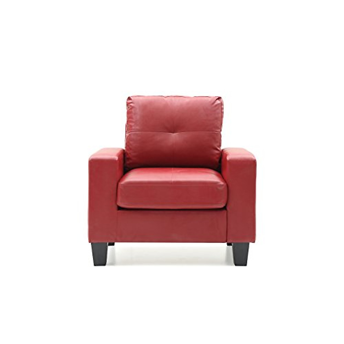 Glory Furniture Newbury Club Chair Red