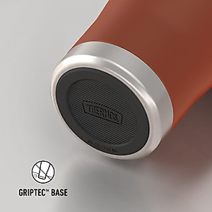 THERMOS ICON SERIES Stainless Steel Cold Tumbler with Slide Lock, 24 Ounce, Saddle