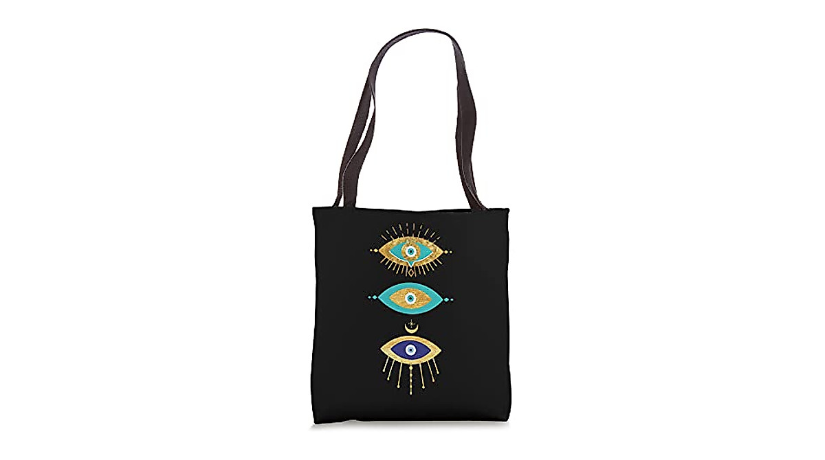 Evil Eye Protection Tote Bag | Spiritual & Trendy Design