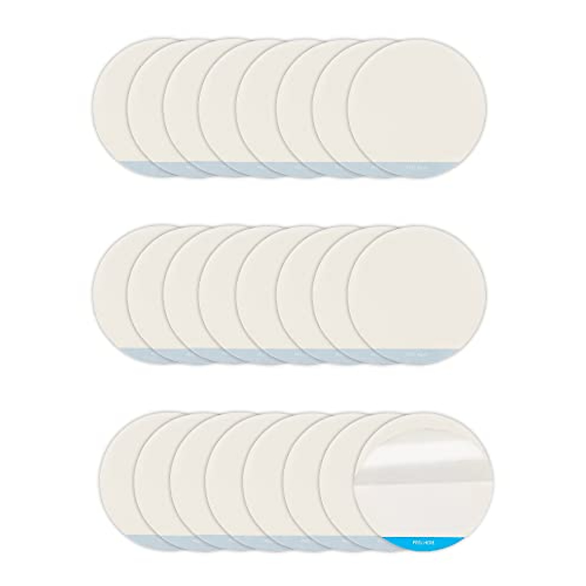 24 Pack Refill Glue Boards 3.4 Inches Sticky Pads Compatible with DynaTrap DT152 and Katchy Duo Indoor Insect Fly Mosquito Trap Bug Catcher Mosqusito Lamp