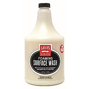 Griot's Garage B3203 BOSS Foaming Surface Wash 35oz, White