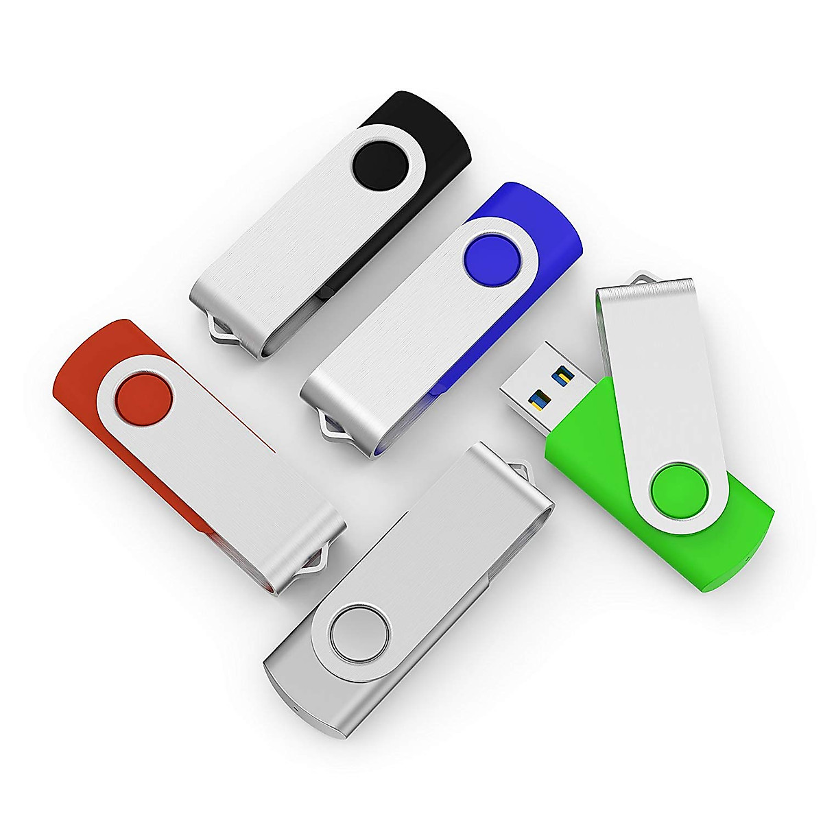 10X USB Flash Drive (8MB-64GB) Pen Disk Thumb Pen Drives Memory Stick Data Storage U Disk (10Pack - 8MB (Not GB))