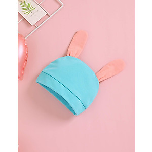 My First Easter Outfit Infant Baby Boy Long Sleeve Bow Tie Romper Bunny Pants with Hat Easter Clothes Sets Blue