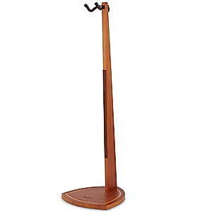 Musbeat Wood Guitar Stand for Acoustic Guitar, Knight Series Guitar Stand for Electric Guitar, Mahogany Guitar Floor Stand for Mandolin, Acoustic Guitar Stand for Home, Living Room, Guitar Gift