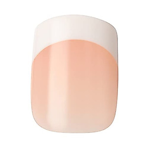 KISS imPRESS Press-On Manicure, Nail Kit, PureFit Technology, Short Press-On Nails, Time Slip, Includes Prep Pad, Mini File, Cuticle Stick, and 30 Fake Nails