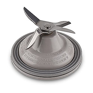 Veterger Replacement Parts 5-Cups Glass Jar with blade and cap,Compatible with BLACK&DECKER 10-Speed Blender BL2010BPA/BL2010BP/ BL2020S/ BL-2020/ BL2010BG