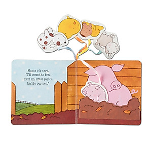 Melissa & Doug Children's Book - Good Night, Baby (Board Book with 5 Play Tags to Tuck into Pockets)