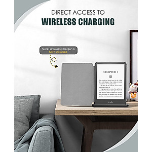 MoKo Case for 6.8" Kindle Paperwhite (11th Generation-2021) and Kindle Paperwhite Signature Edition, Lightweight Shell Cover with Auto Wake/Sleep for Kindle Paperwhite 2021 E-Reader, Green