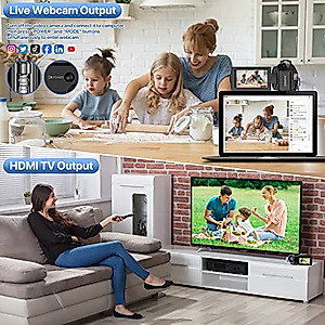 Video Camera YouTube Vlogging Camera Recorder FHD 1080P 24.0MP 3.0 Inch 270 Degree Rotation Screen 16X Digital Zoom Camcorder with Microphone,Remote Control and 2 Batteries