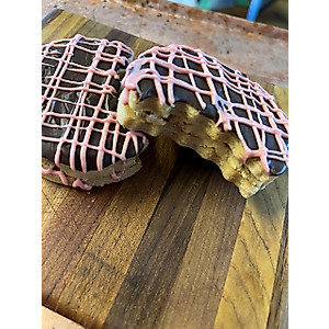 3 Inch Round Cookie Cutter with bite taken out - Handcrafted Copper Cookie Cutter by The Fussy Pup