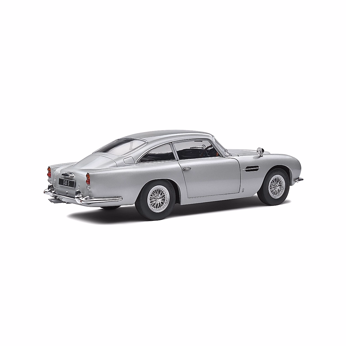 Solido S1807101 1:18 1964 DB5-Silver Birch Aston Martin Collectible Miniature car, Silver,Unisex Adult