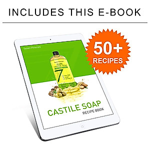 Seven Minerals EWG Verified Unscented Castile Soap & Sweet Orange Castile Soap