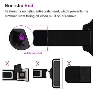JEMACHE Running Armband for iPhone 15/14 Plus, 15/14 Pro Max, 15 14 13 12 11 XR SE, 6S 7 8 Plus, Samsung Galaxy S23 S22 S21 Ultra, Plus, Workouts Phone Arm Band with Airpods Holder
