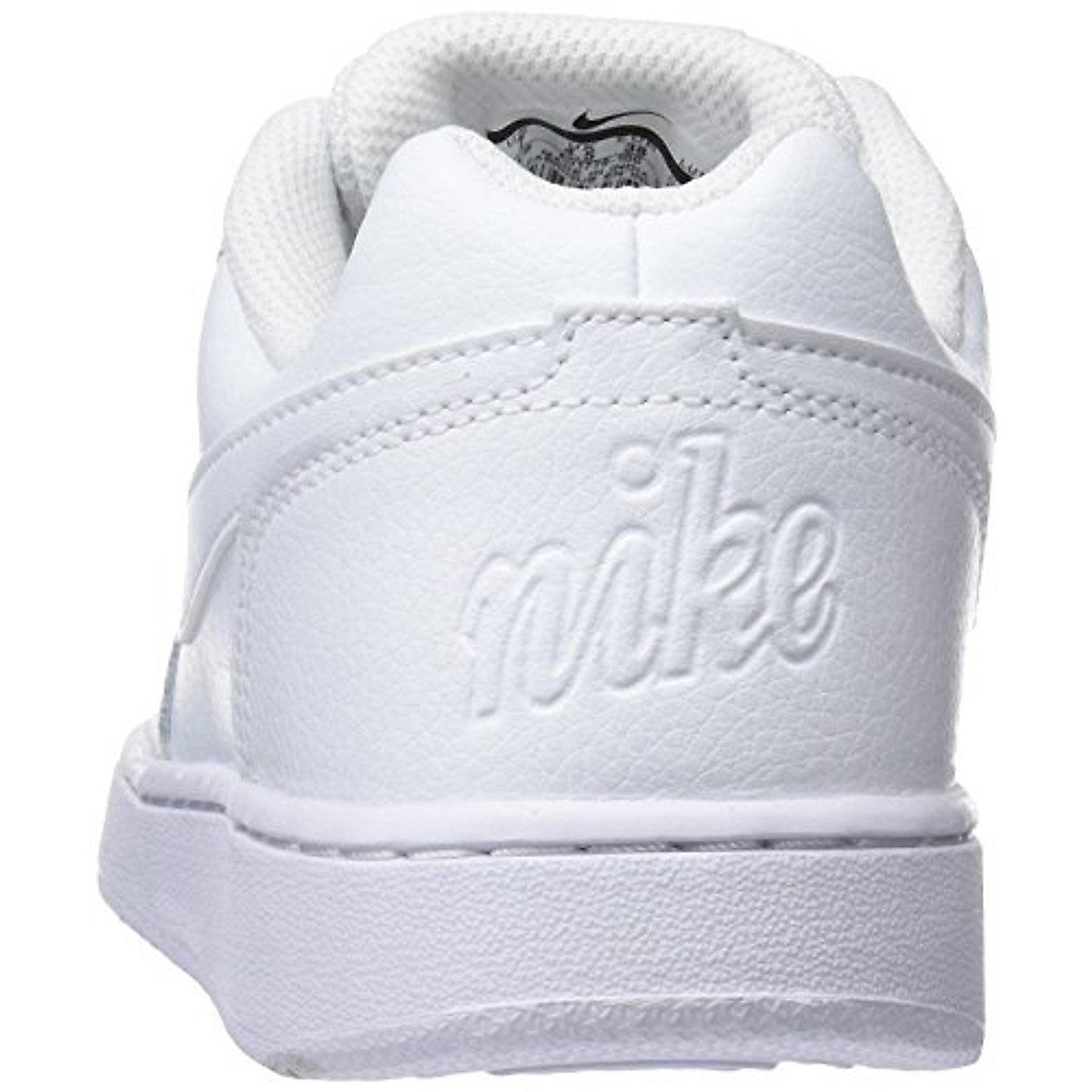 Nike Women's Ebernon Low Sneaker, White/White, 6 Regular US