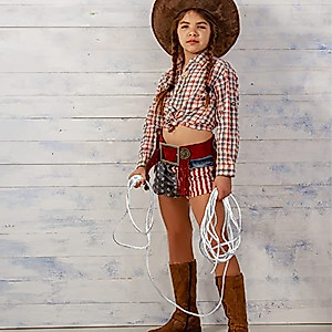 Rope Lasso Pre Tied Cowboy Trick Lariat Lasso Rope Honda Knot for Kids and Adults, 5/16" x 30'