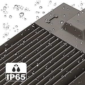 LEDMyplace 300W LED Pole Light 5700K Universal Mount Bronze AC120-277V LED Parking Lot Lights - Commercial Area Street Security Lights