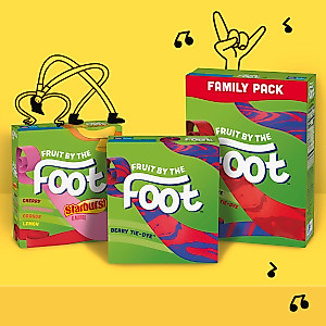 Fruit by the Foot Fruit Flavored Snacks, Starburst, Variety Pack, 12 ct