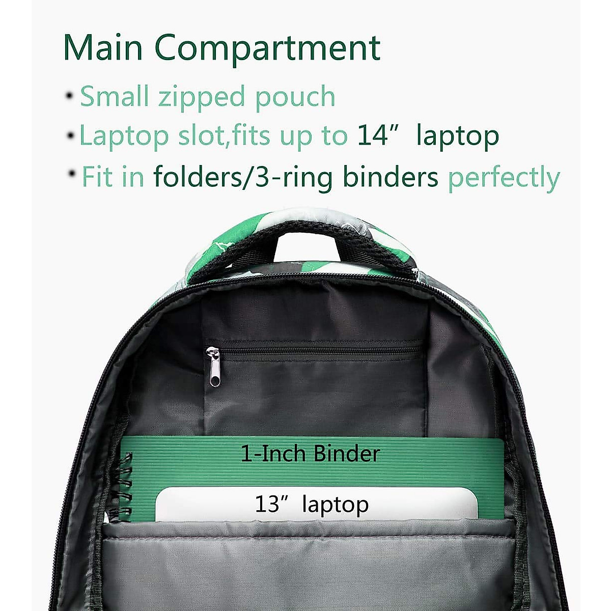 BLUEFAIRY Kids Backpacks for Boys Girls Elementary School Bags Bookbag Kindergarten Primary Secondary (Green Camo)