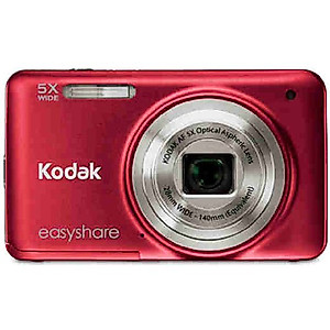 Kodak Easyshare M5350 Digital Camera (Red)