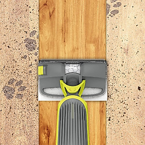 Shark VM200P10 VACMOP Cordless Hard Floor Vacuum Mop with 10 Disposable Pads and 12 oz solution Charcoal Gray -(Renewed)…