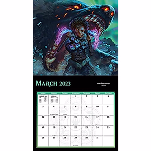 Magic: The Gathering 2023 Deluxe Wall Calendar