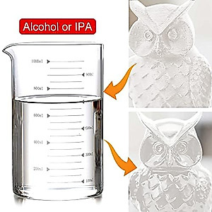 YOUSU White PVB Filament 1.75 mm for 3D Printer & 3D Pen 1 kg (2.2 lbs), Print As Easy as PLA Filament, can be Polished with Alcohol to get Smooth Surface.