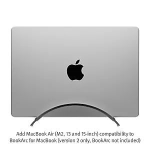 Twelve South Insert I for 13" MacBook Air M2, 2022 and 15" MacBook Air M2, 2023, Space Grey