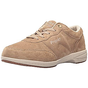 Propét Womens Washable Walker Walking Shoe, Sr Taupe, 5 US