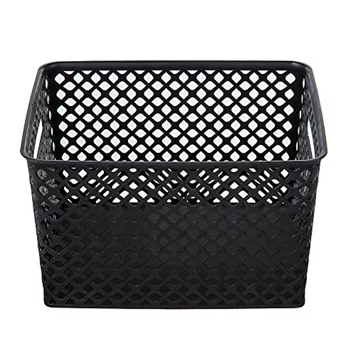 LARGE DECORATIVE BASKET 2PK, BLACK
