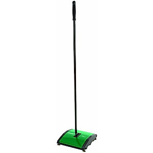 BISSELL BigGreen Commercial BG23 Sweeper with 2 Nylon Brush Rolls, 7-1/2" Cleaning Path, Green