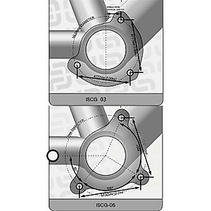 Fouriers MTB Enduro Downhill Chain Guide Bash Guard Retention Device 32-38T (Black, ISCG-05)