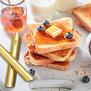 Crumbers for Servers, Table Crumb Sweepers Bread Crumber Cleaner Stainless Steel Table Crumbers for Tablecloth in Restaurants and Homes, Servers, Waiters, Waitresses Tool Accessories(Gold, 10)