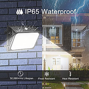 Bolumka 100W LED Wall Pack Light with Dusk-to-Dawn Photocell, IP65 Waterproof Security Flood Lights Outdoor, 5000K Daylight 13,500LM Super Bright 100-277V for Commercial Street & Area Lighting