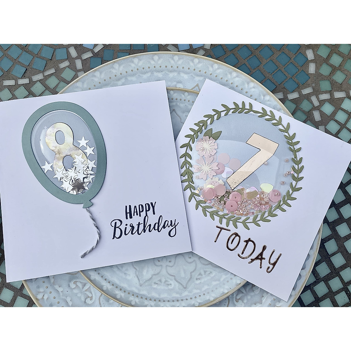 Sizzix Shaker Domes , Egg/Balloon, 7.6 x 5.1cm (2" x 3"), 6 Pack, Clear