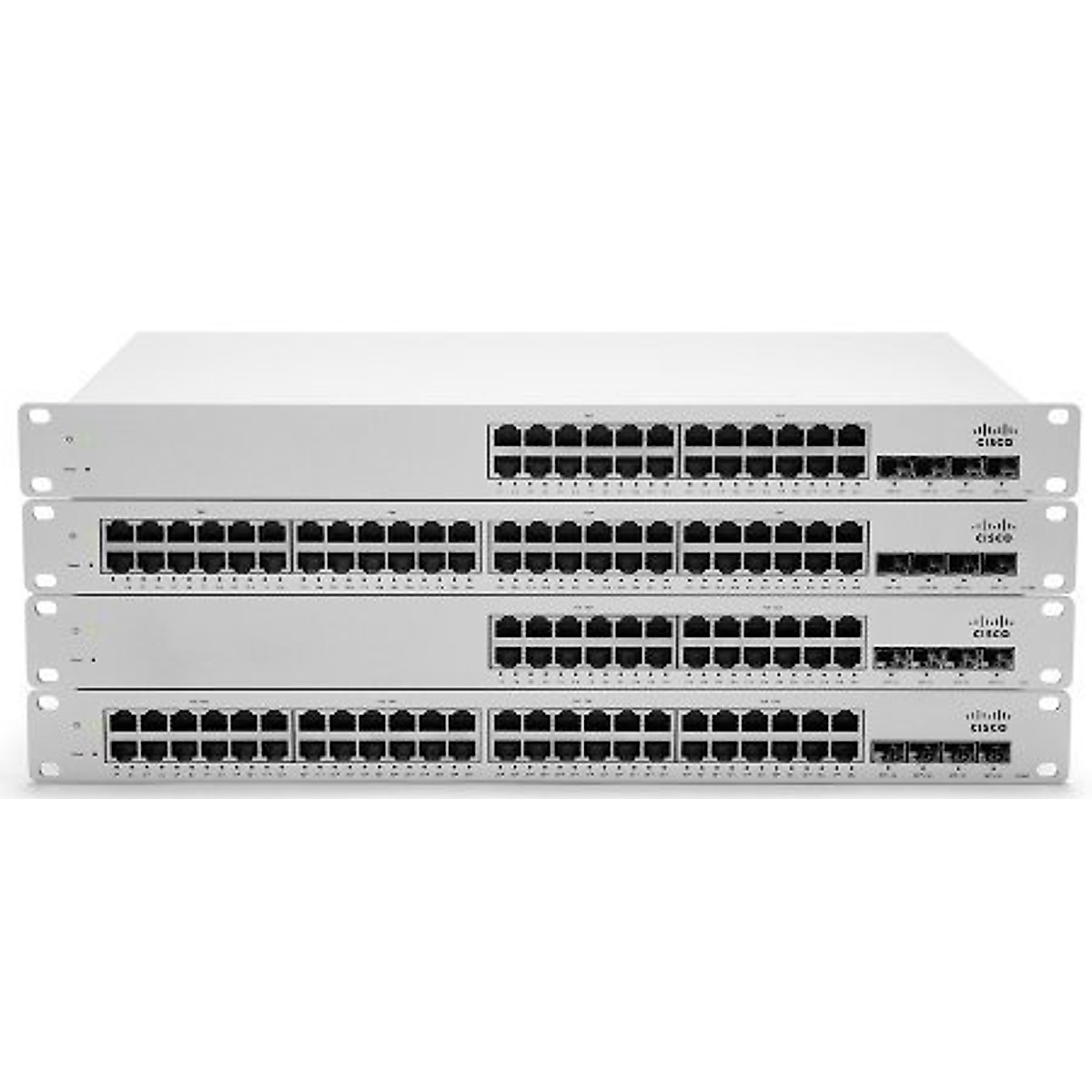 Cisco Meraki MS220-48LP-HW 48-Port Cloud Managed PoE+ Gigabit Switch - UNCLAIMED - NO LICENSE (Renewed)