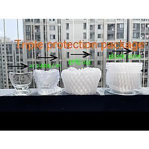 Dr.Jim Glass Eye Wash Cup for Eye Rinse,Cleansing with Storage Container,10ml