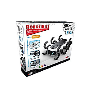 OWI Inc CyberCrawler Robot, DIY STEAM STEM Infrared sensor kit, Birthday Gift for Kids Ages 8 and Up