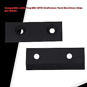 HandyTek 2 Pack 781-0490 & 981-0490 W/Fasteners Compatible with Troy-Bilt/MTD Craftsman Lawn Mower Fits 24A-030E799, 24A-060E711, 24A-060E766, CSV070, CSV206