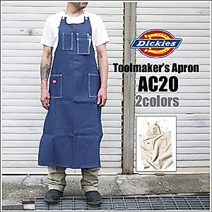 Dickies Men's Toolmaker's Apron, Indigo Blue, S