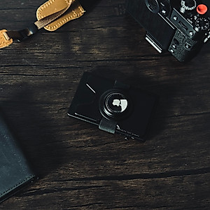 Double Oak Essentials Slim Pop-up Wallet RFID Blocking Wallet | Aluminum Cardholder for Men | Black