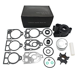 UanofCn 96148Q8 Water Pump Impeller Kit for Mercury Mariner Outboard and MerCruiser Alpha One Stern Drives 46-96148Q8