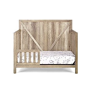Suite Bebe Barnside 4-in-1 Convertible Crib in Vintage Chestnut