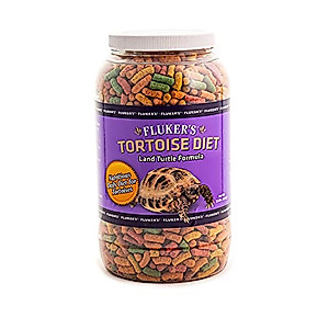 Fluker's Tortoise Diet, Large Pellet Food - Land Turtle Formula, 3.5lbs